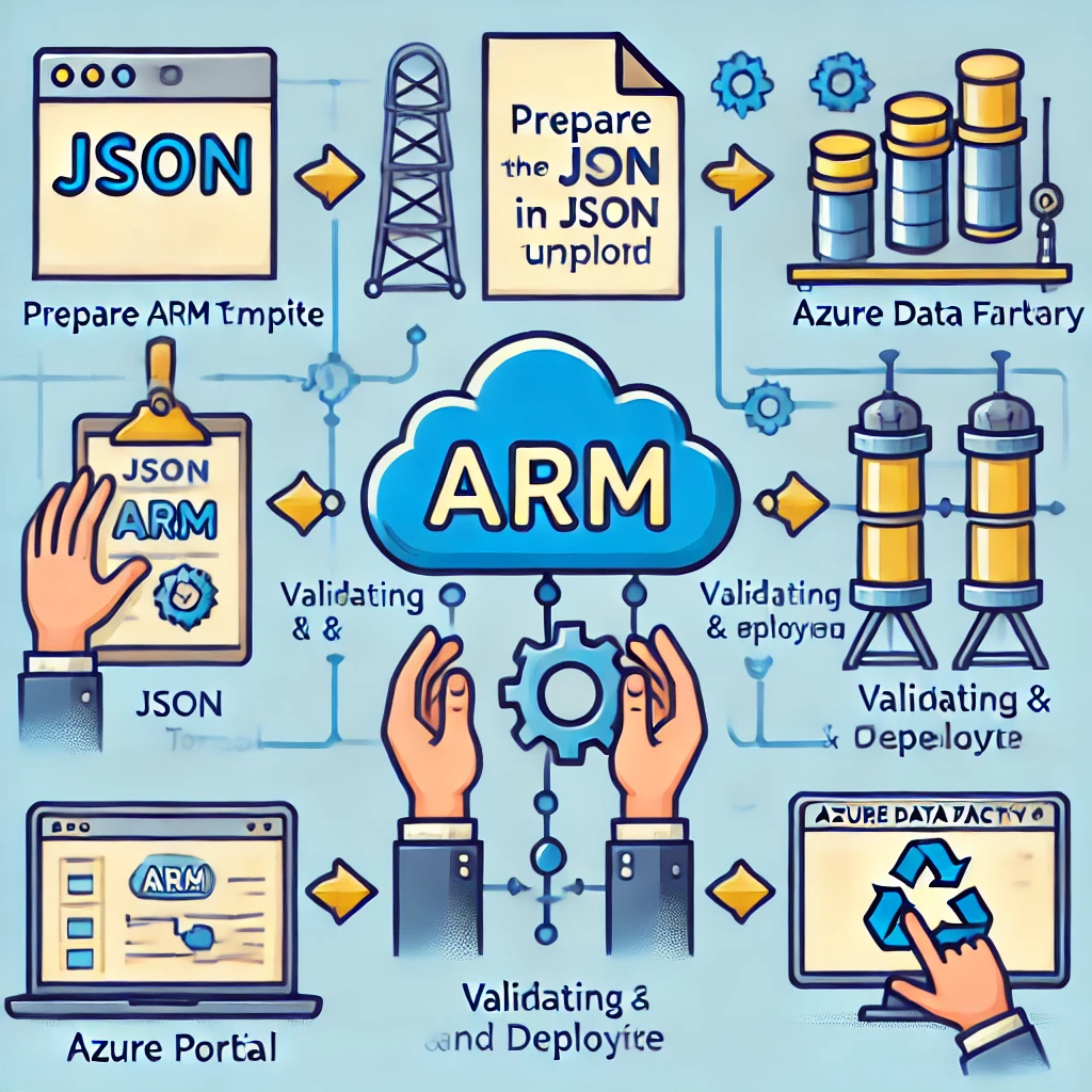 How to Import ARM Template in Azure Data Factory | Orchestra